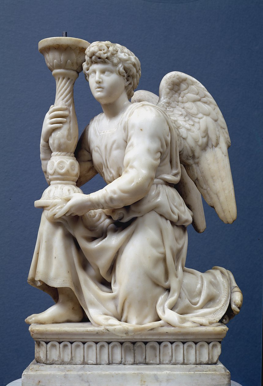 Michelangelo Sculpture Angel “I Saw The Angel In The Marble And