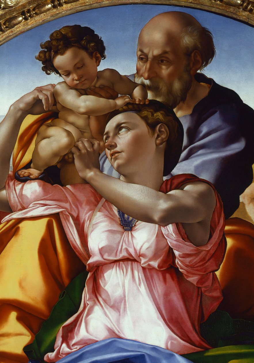 Die Heilige Familie von Michelangelo Buonarroti: Kunstdruck