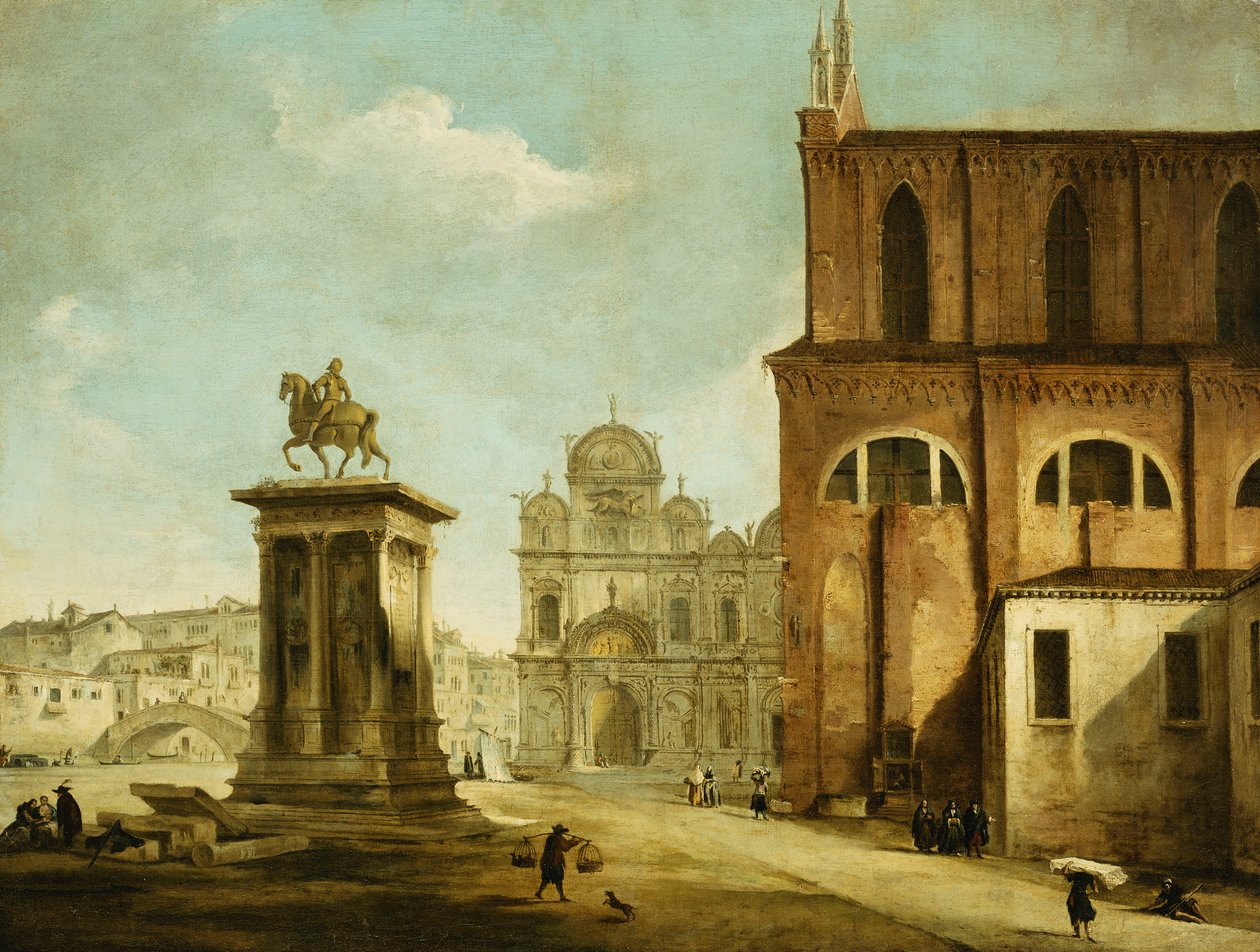 Campo SS Giovanni e Paolo, Venedig von Michele Marieschi
