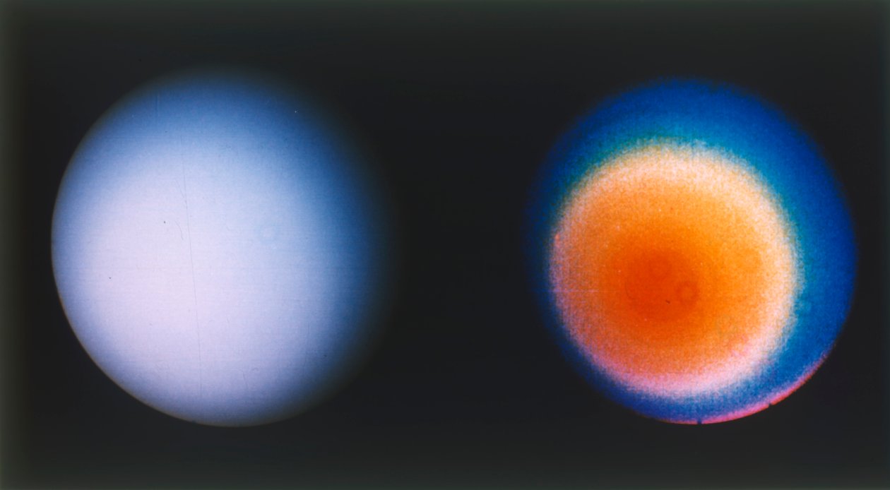 Voyager 2 Image Of Uranus Nasa Uranus's Moon Oberon, Voyager 2 Image