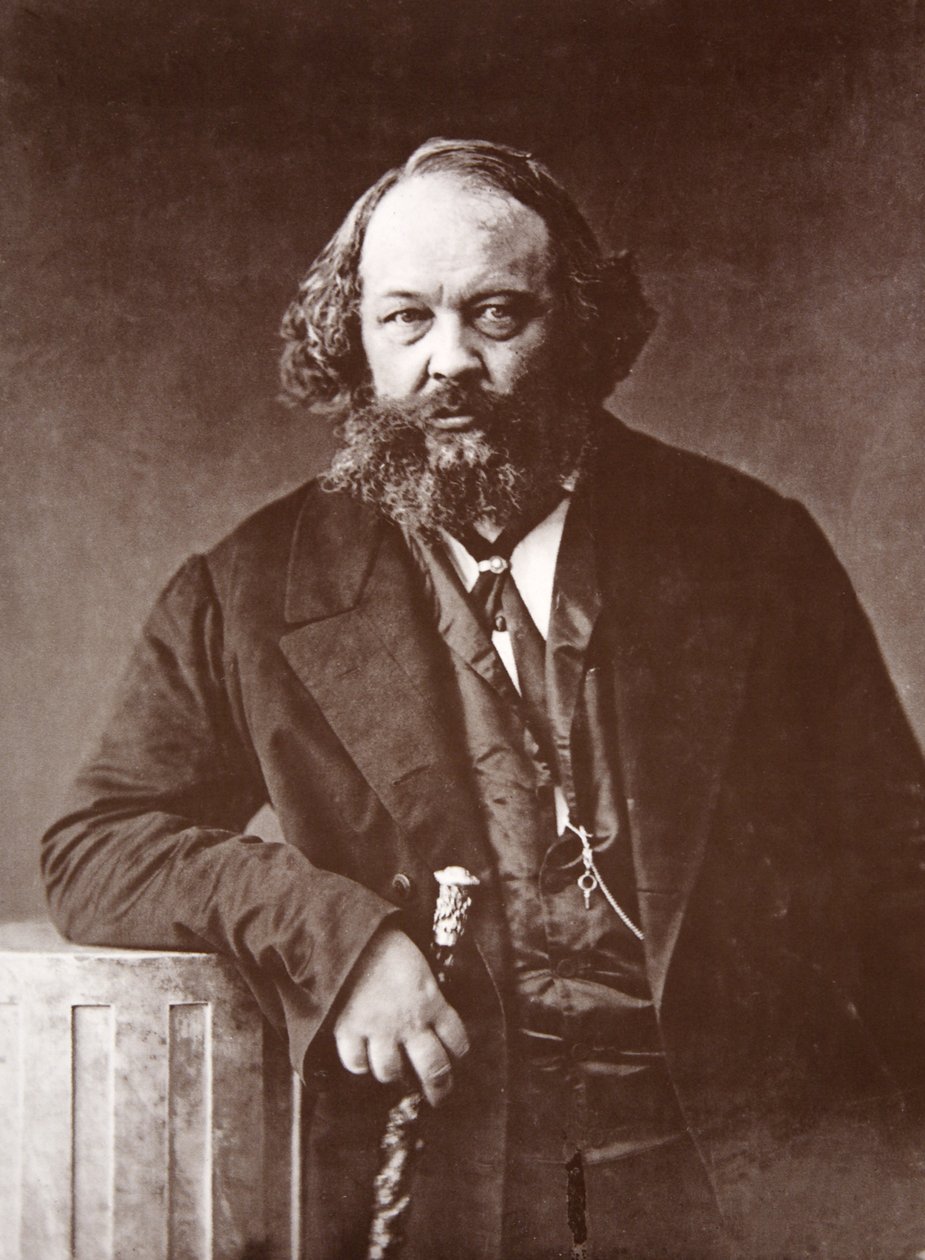 Mikhail Alexandrowitsch Bakunin, ca. 1865 von Nadar