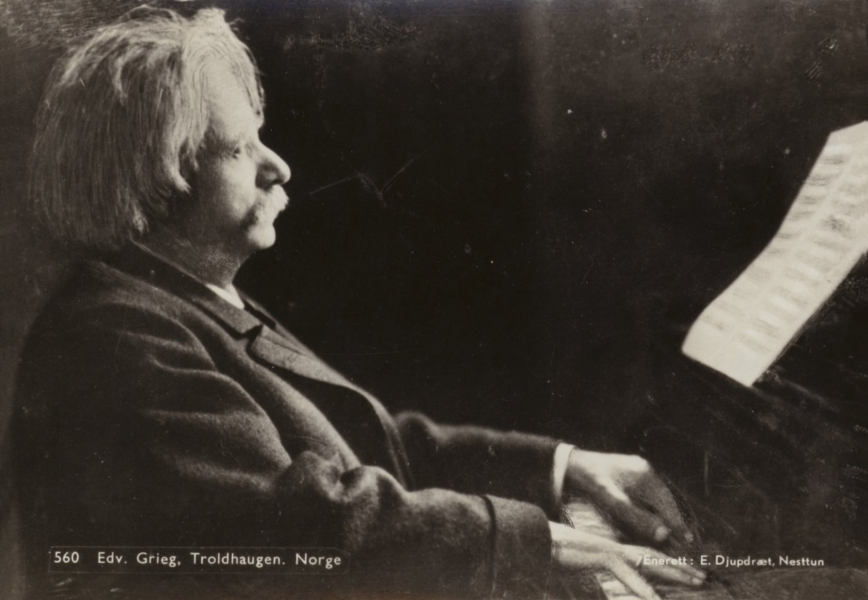 Edvard Grieg in Troldhaugen, Norwegen