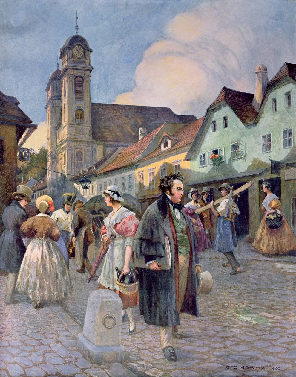Franz Peter Schubert (1797-1828) in Liechtenthal, 1928