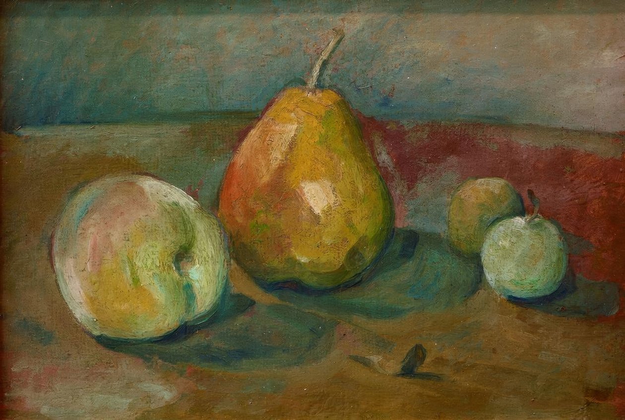Stilleben mit Birnen von Paul Cézanne: Kunstdruck kaufen
