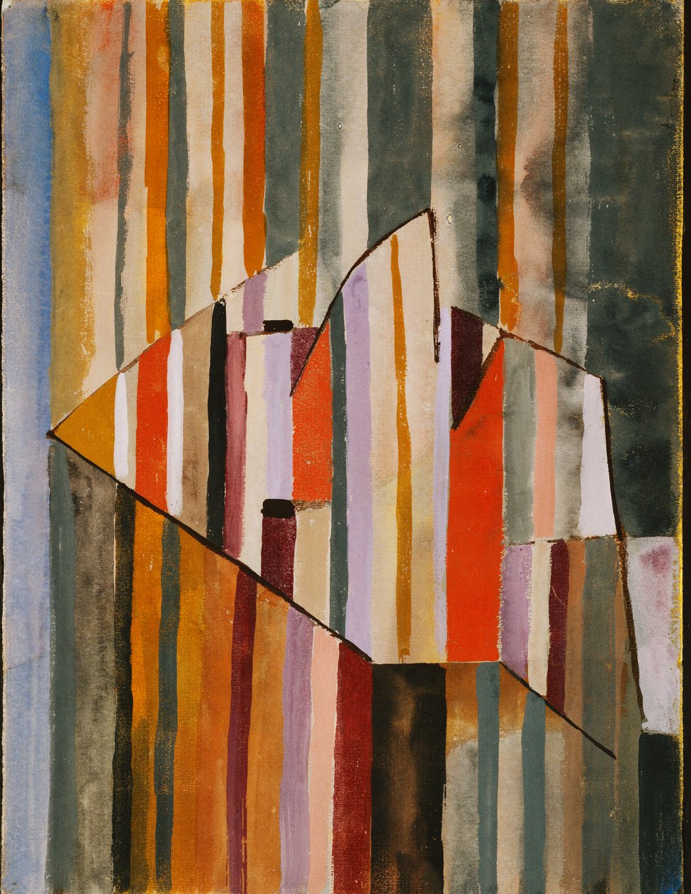 Der Pyramidenclown von Paul Klee: hochwertiger Kunstdruck