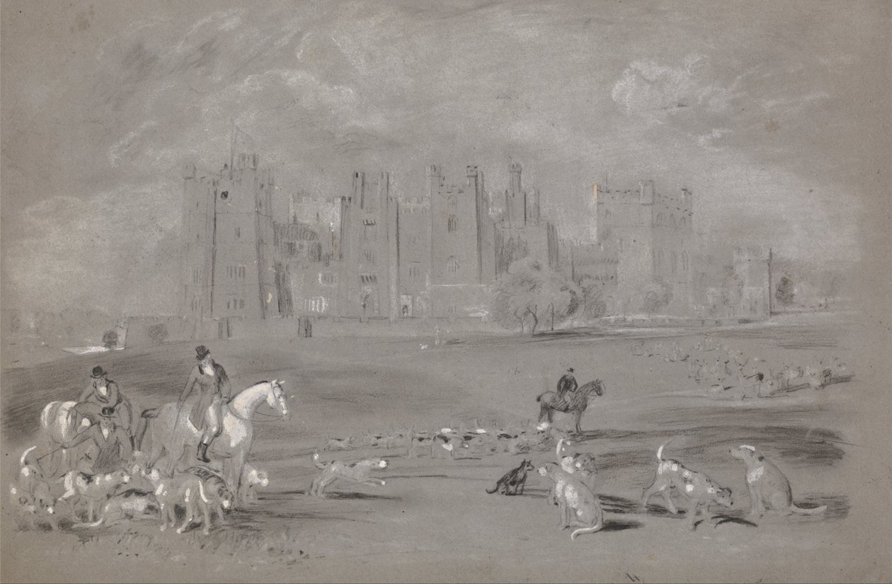 Ein Treffen auf dem Gelände von Schloss Raby