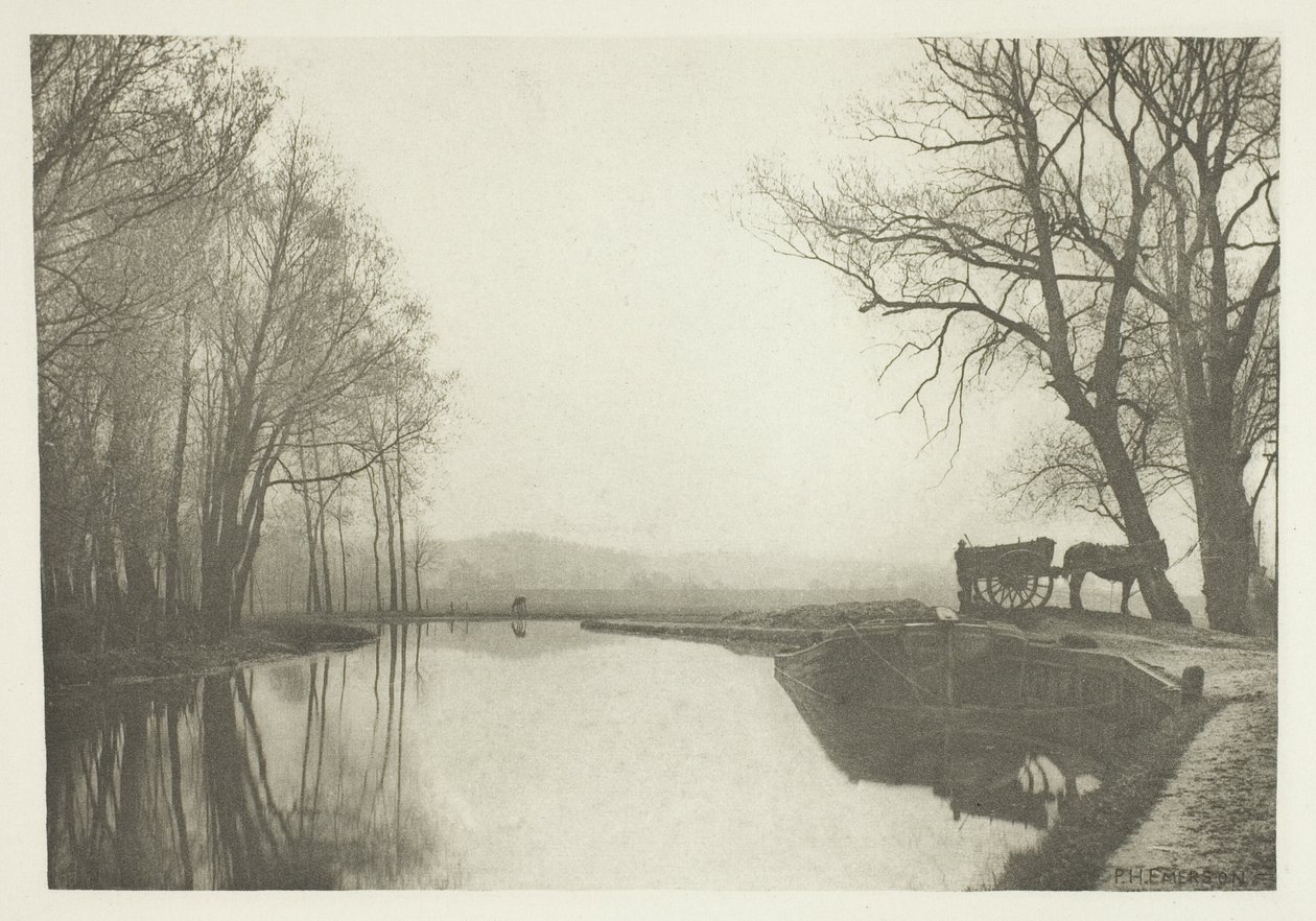 Der vollkommene Angler von Peter Henry Emerson: Kunstdruck