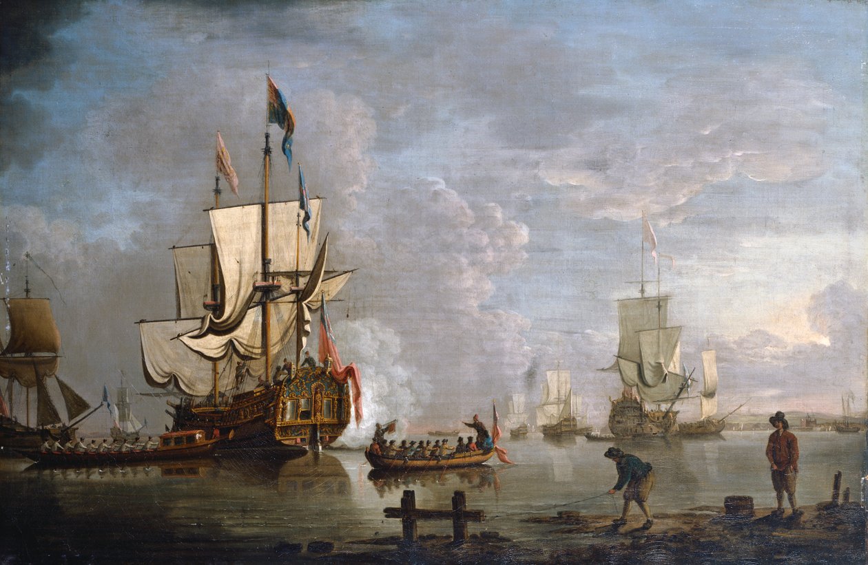 Der Morgenschuss: HMS Peregrine vor Rochester