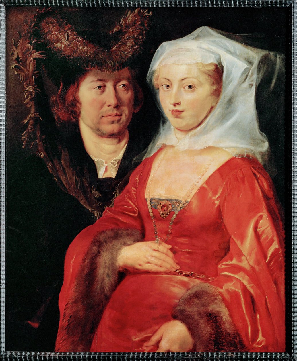 Ansegius und die Heilige Bega von Peter Paul Rubens