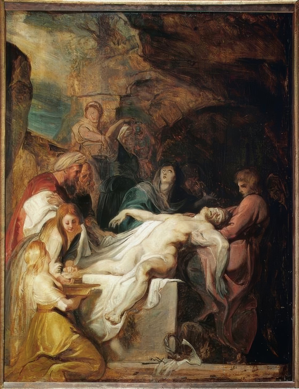 Grablegung Christi von Peter Paul Rubens: Kunstdruck