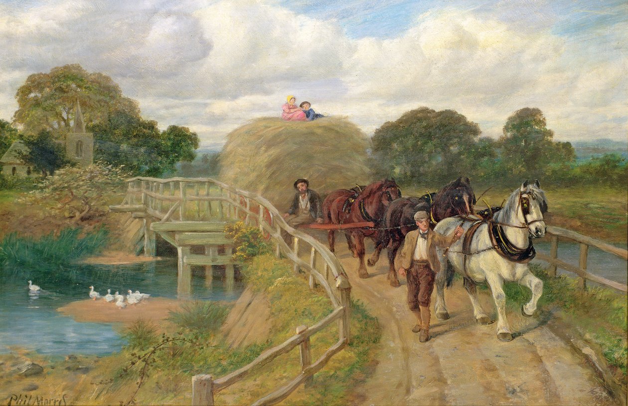 Die letzte Ladung von Philip Richard Morris: Kunstdruck