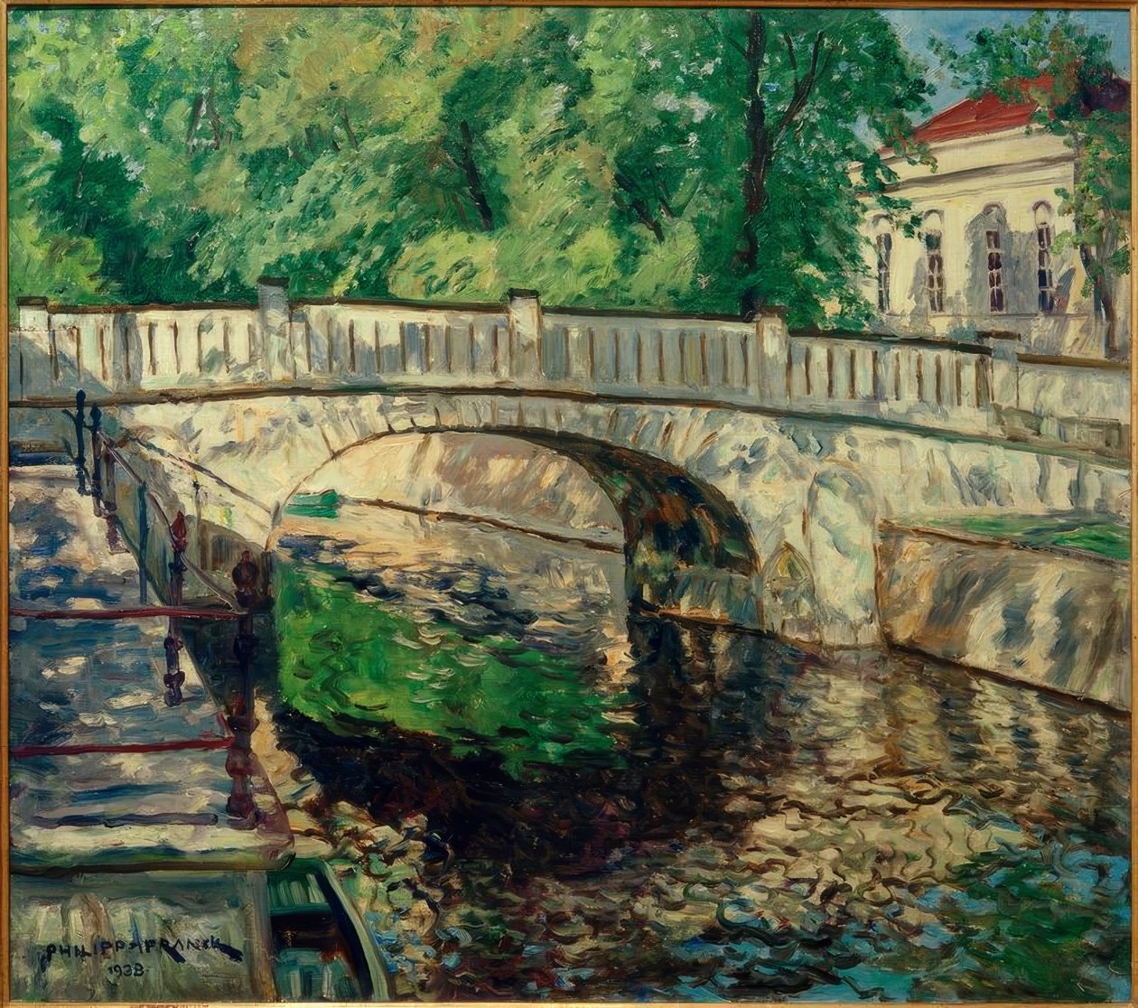 Potsdamer Brücke von Philipp Franck: Kunstdruck kaufen