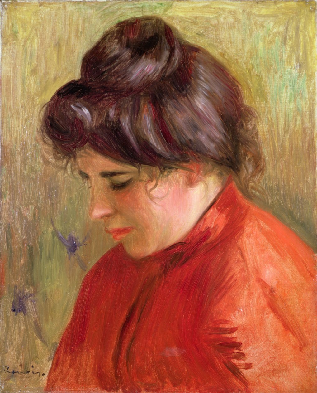 Gabrielle von Pierre Auguste Renoir: Kunstdruck kaufen