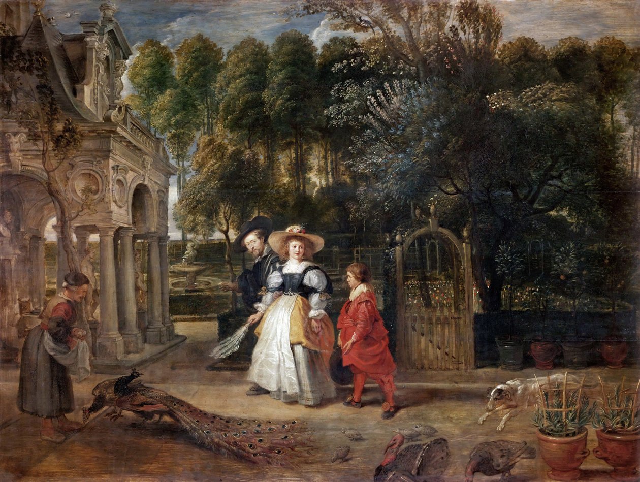 Rubens und Helene Fourment im Garten, ca. 1631
