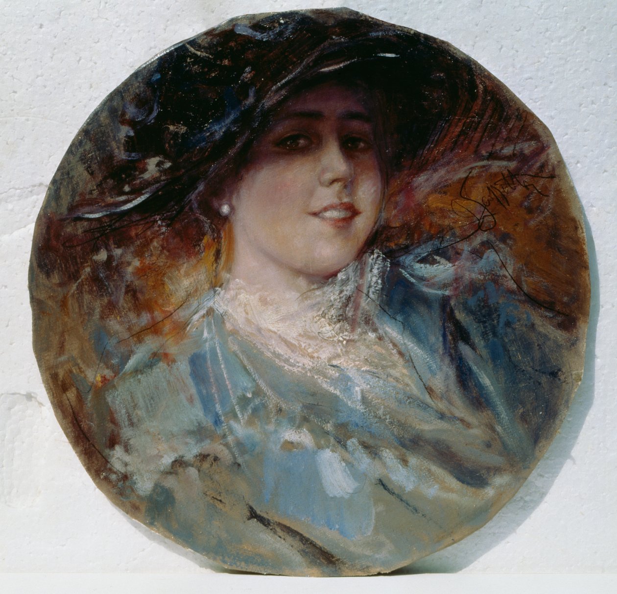 Strahlendes Lächeln von Pietro Scoppetta: Kunstdruck