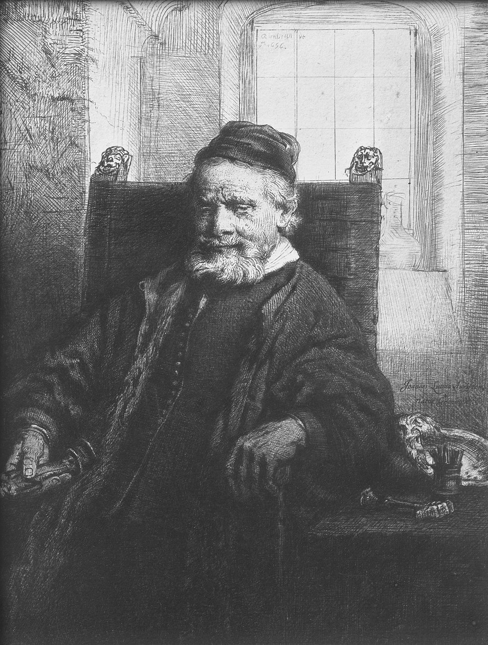 Jean Lutma, 1656 von Rembrandt van Rijn: Kunstdruck kaufen