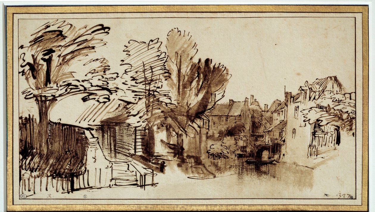 Blick auf den Singel-Kanal in Amersfoort