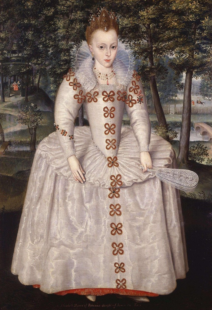 Prinzessin Elizabeth (Elizabeth von Böhmen, 'Die Winterkönigin'), 1596 ...