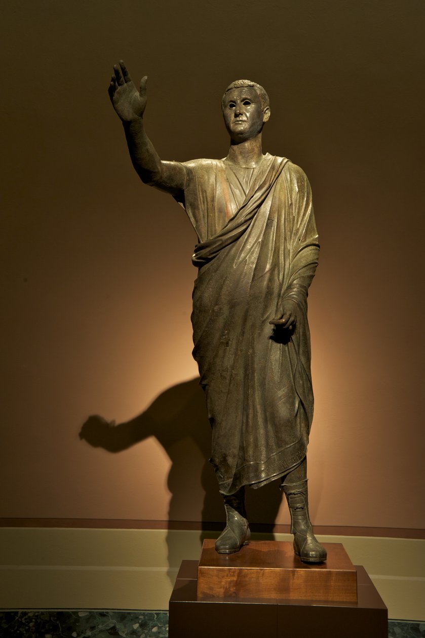 Aule Metele, L'Arringatore, Der Redner (Bronze) von Roman