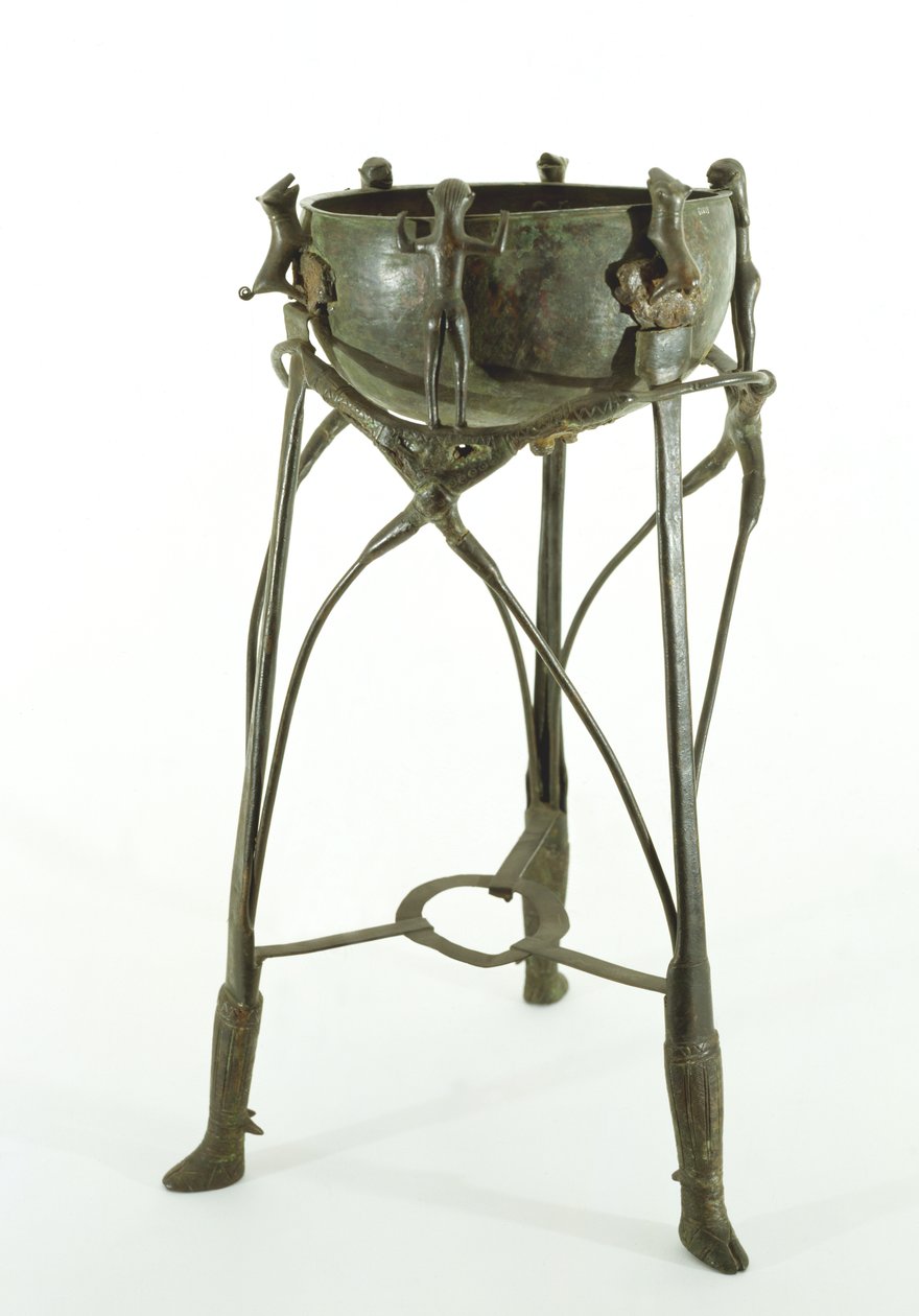 Dreifuß aus dem Grab von Bernardini da Palestrina von Roman