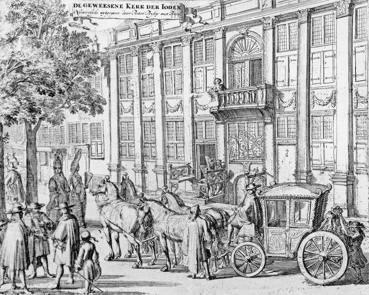 Die ehemalige Kirche der Juden, ca. 1700