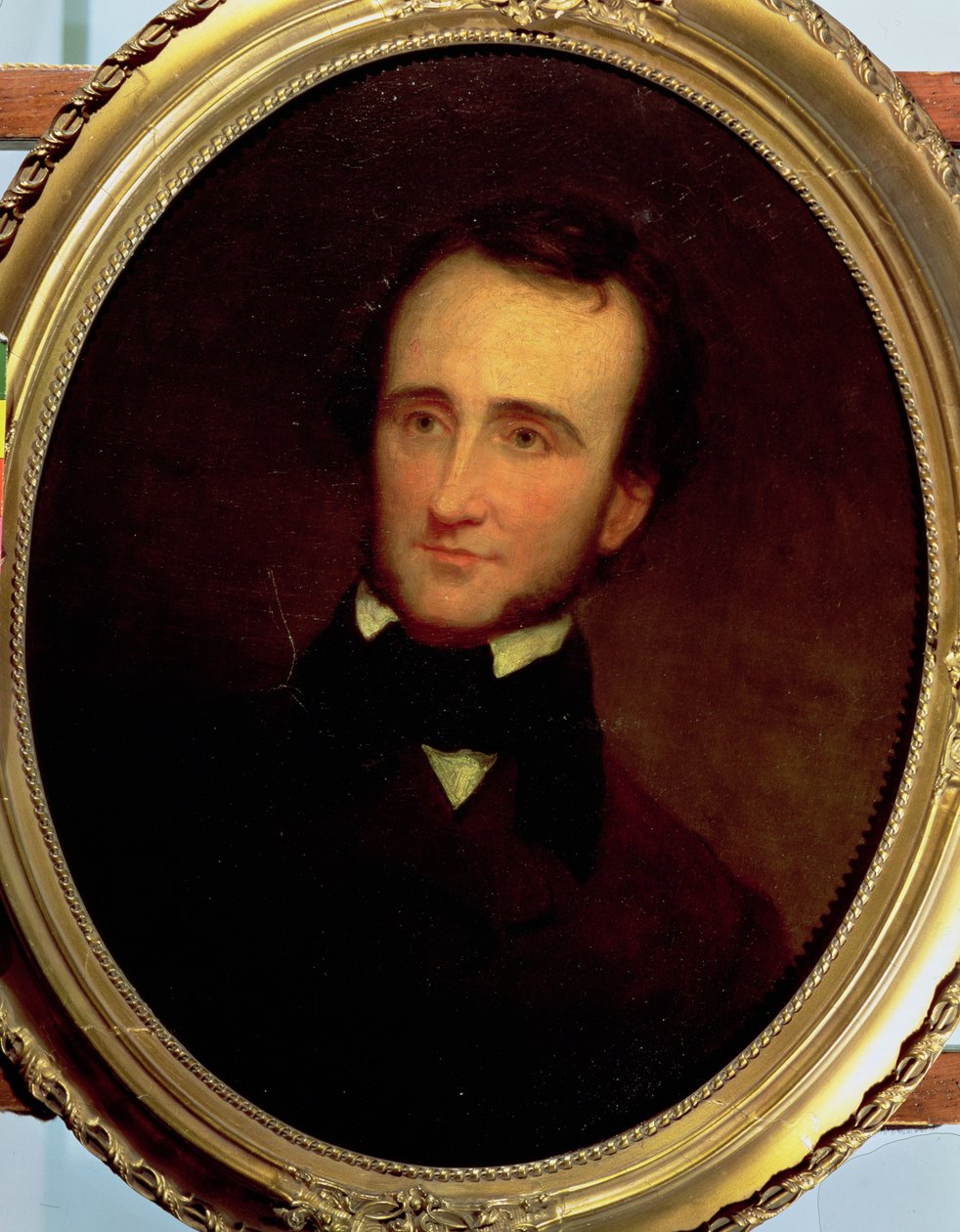 Edgar Allen Poe (1809-49) 1845 von Samuel Osgood: Kunstdruck