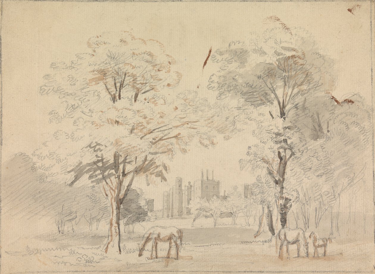 Schloss Windsor von Sawrey Gilpin: hochwertiger Kunstdruck