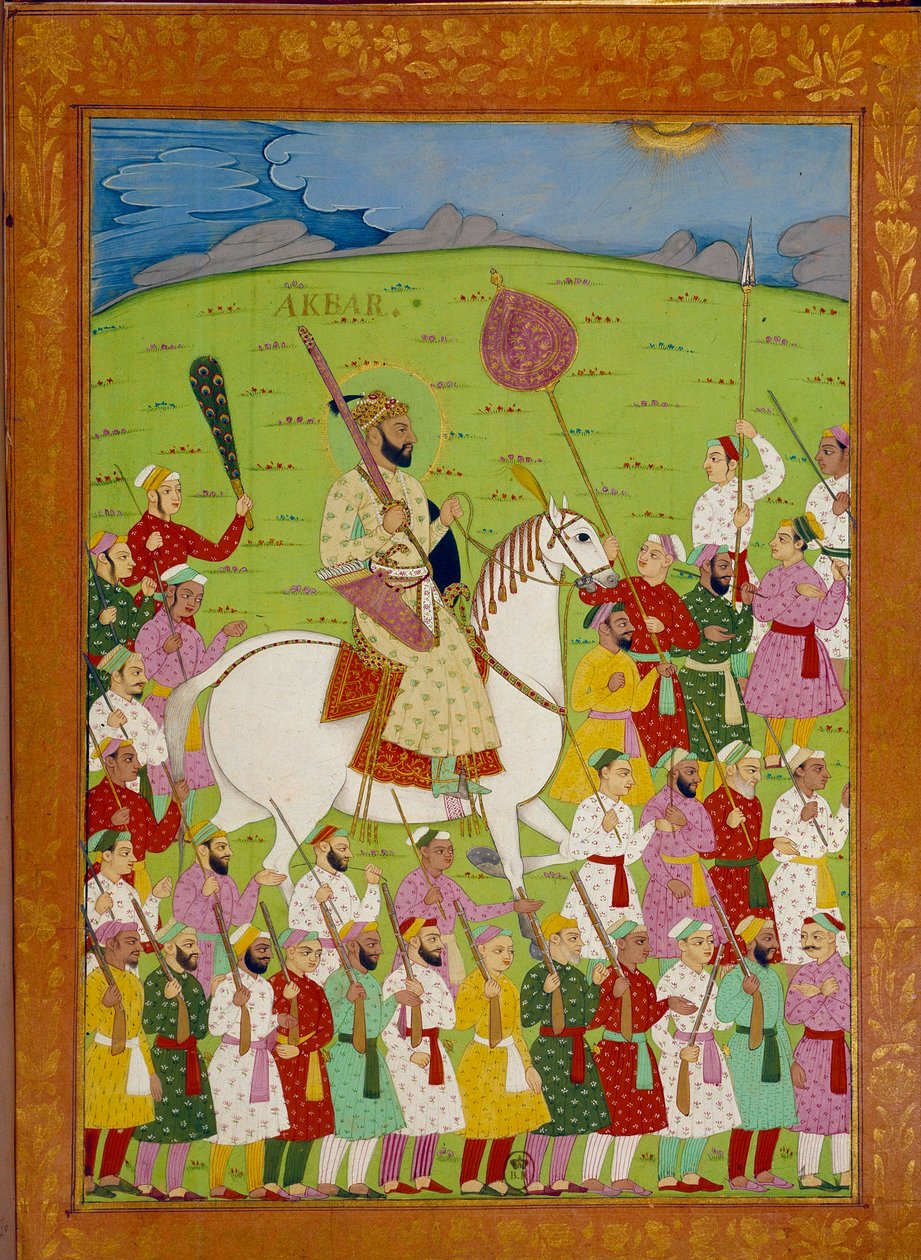 Sultan Akbar und der Hof von Shah Alem. Indische und persische ...