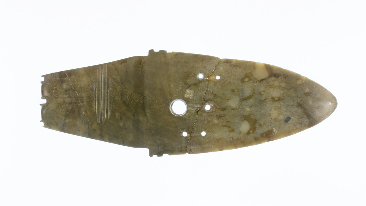Dolchklinge von Shang Dynasty Chinese School: Kunstdruck
