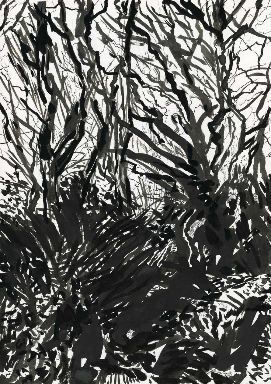 Ham Common Woods von Simon Neville: hochwertiger Kunstdruck