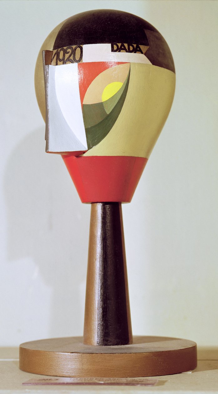 Dada-Kopf, 1920 von Sophie Taeuber Arp: Kunstdruck kaufen