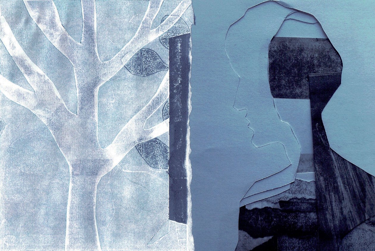 Der Wald V von Stephen Dow: Kunstdruck in Museumsqualität