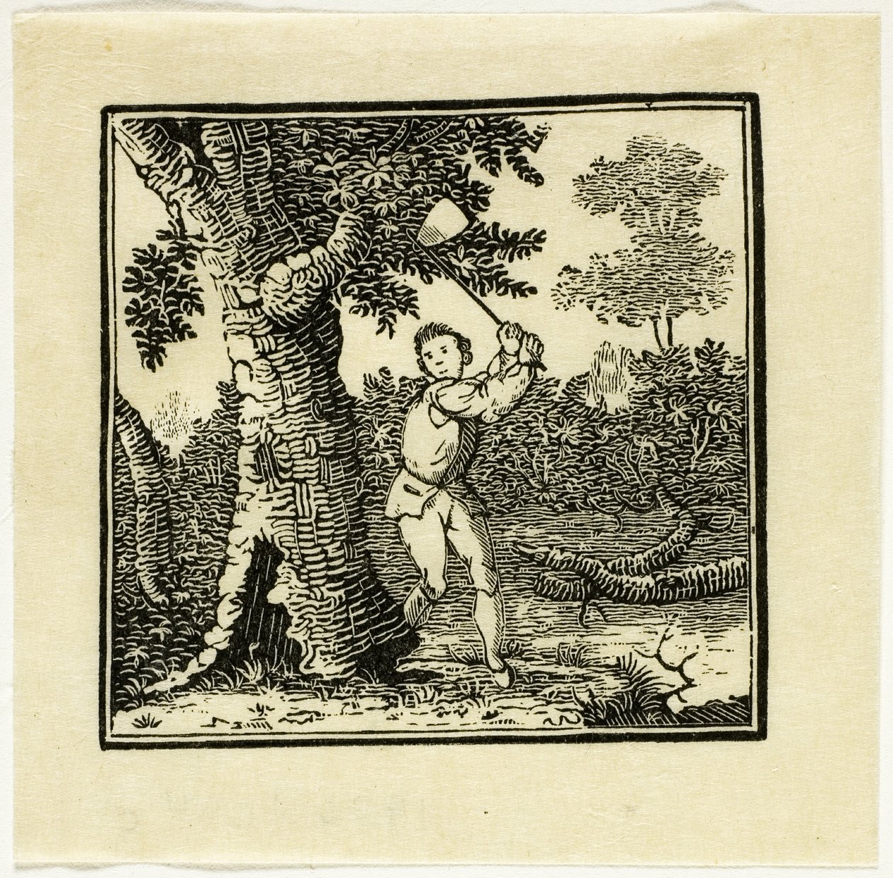 Buchillustration von Thomas Bewick: hochwertiger Kunstdruck