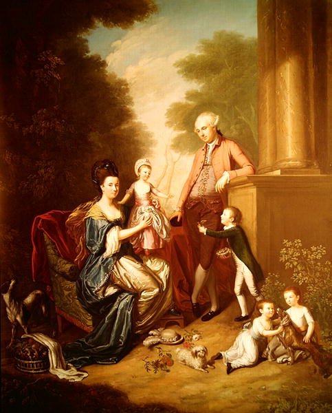 1. Earl Mount Cashell und Familie von Thomas Hickey