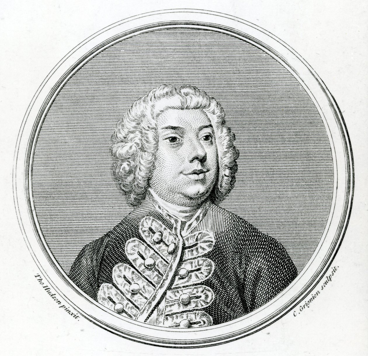 Francesco Bernardi Senesino (1686-1758) von Thomas Hudson