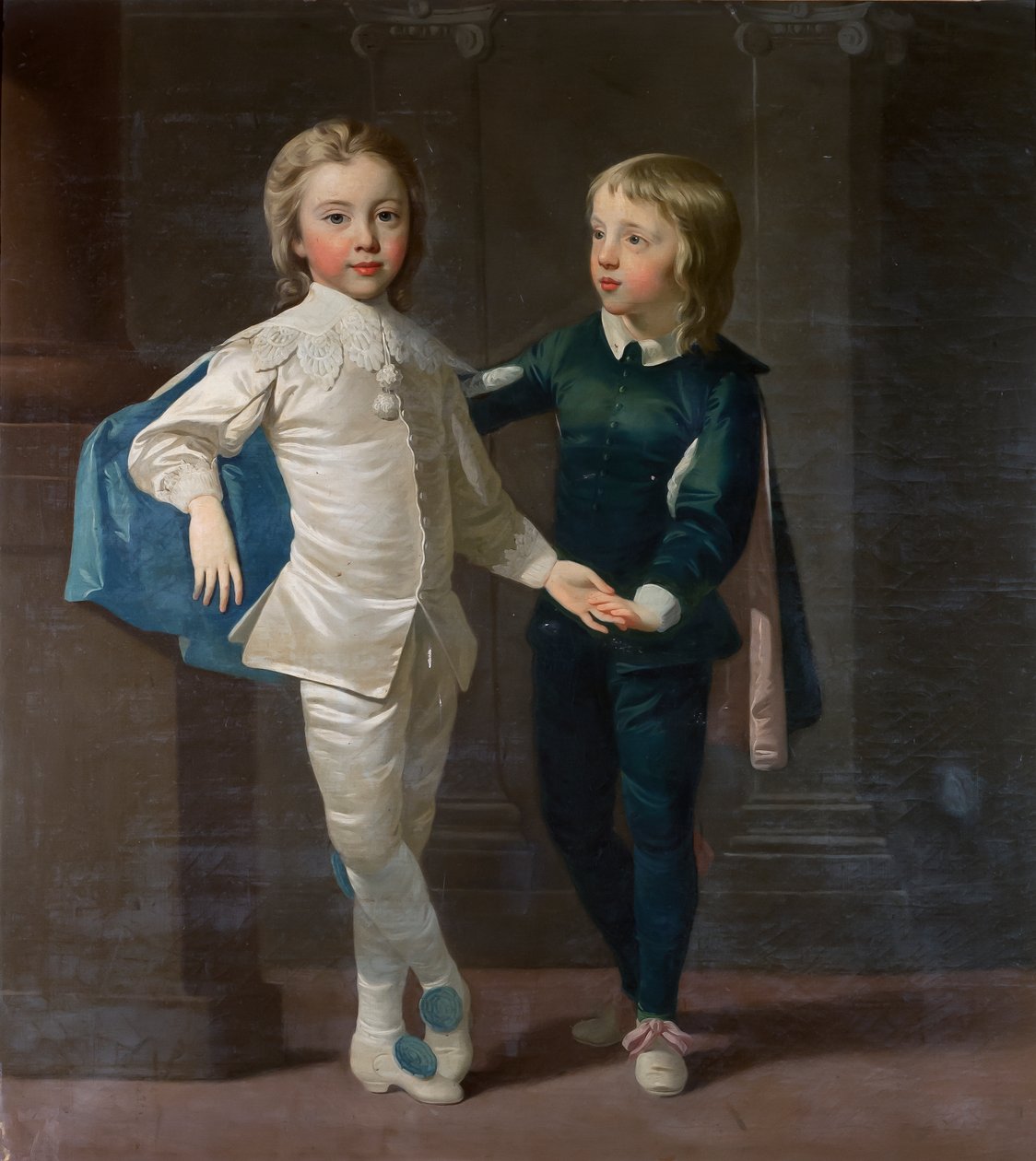 Sir Edward Hulse, 3. Baronet und sein Bruder, Samuel Hulse, ca. 1758