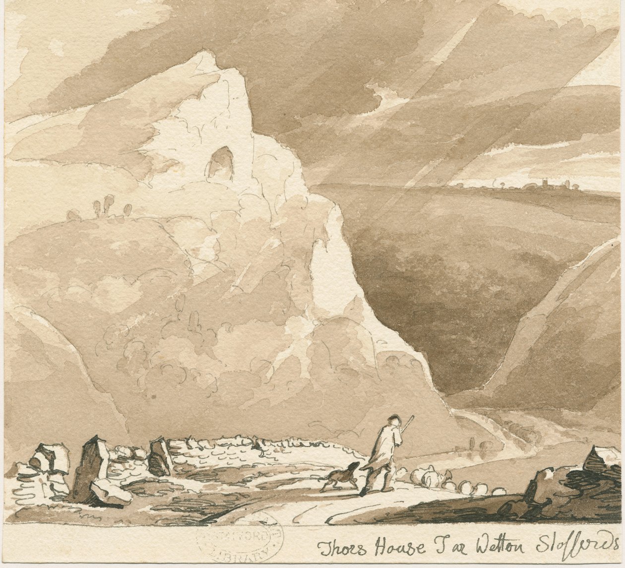 Wetton - "Thor's House Tor" von Thomas Peploe Wood