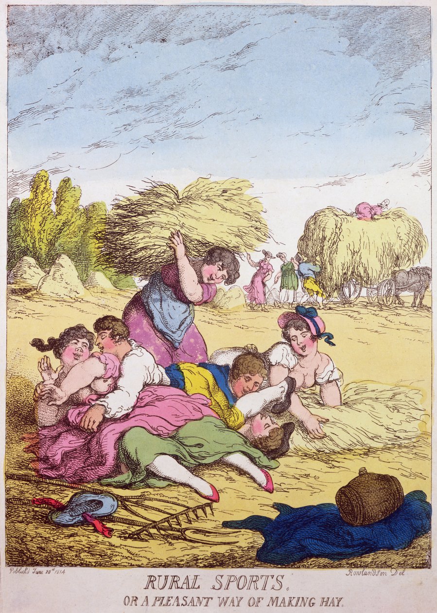 Ländliche Sportarten oder Ein angenehmer Weg, Heu zu machen