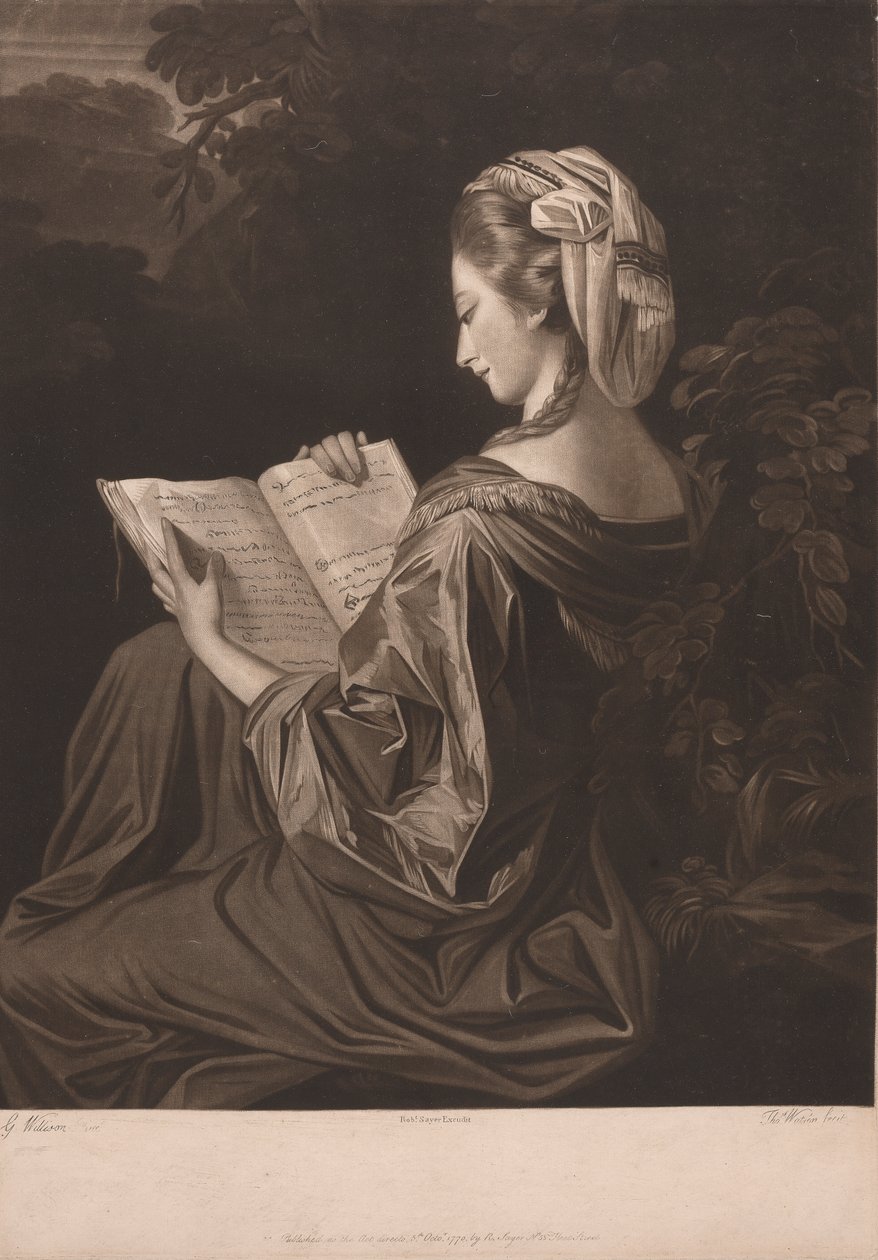 Miss Lumsdon von Thomas Watson: hochwertiger Kunstdruck