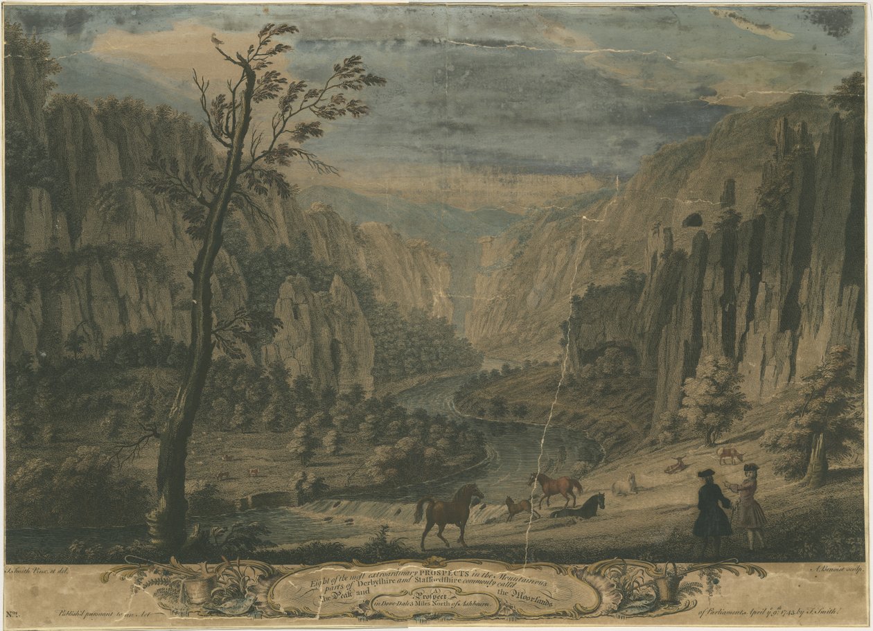 Dovedale - Acht Ansichten von Thomas of Derby Smith