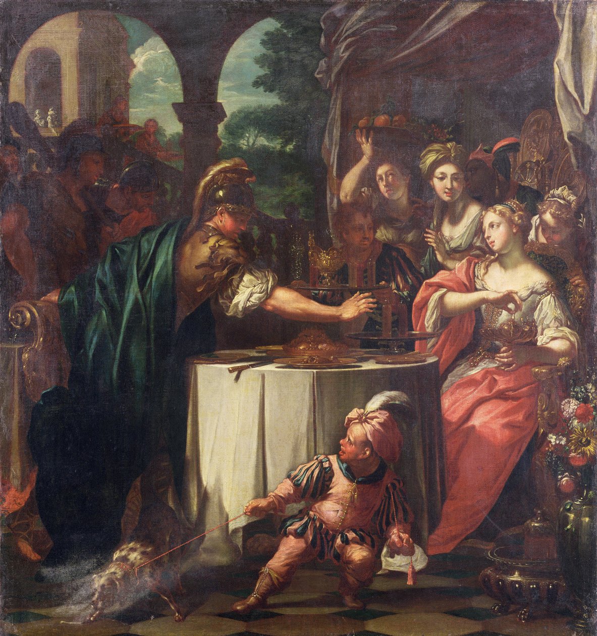 Das Fest von Mark Anton und Kleopatra, ca. 1705-10