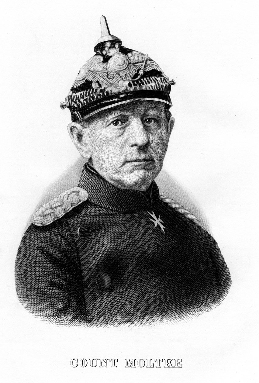 Helmuth Karl Bernhard von Moltke, deutscher Feldmarschall, 19. Jahrhundert