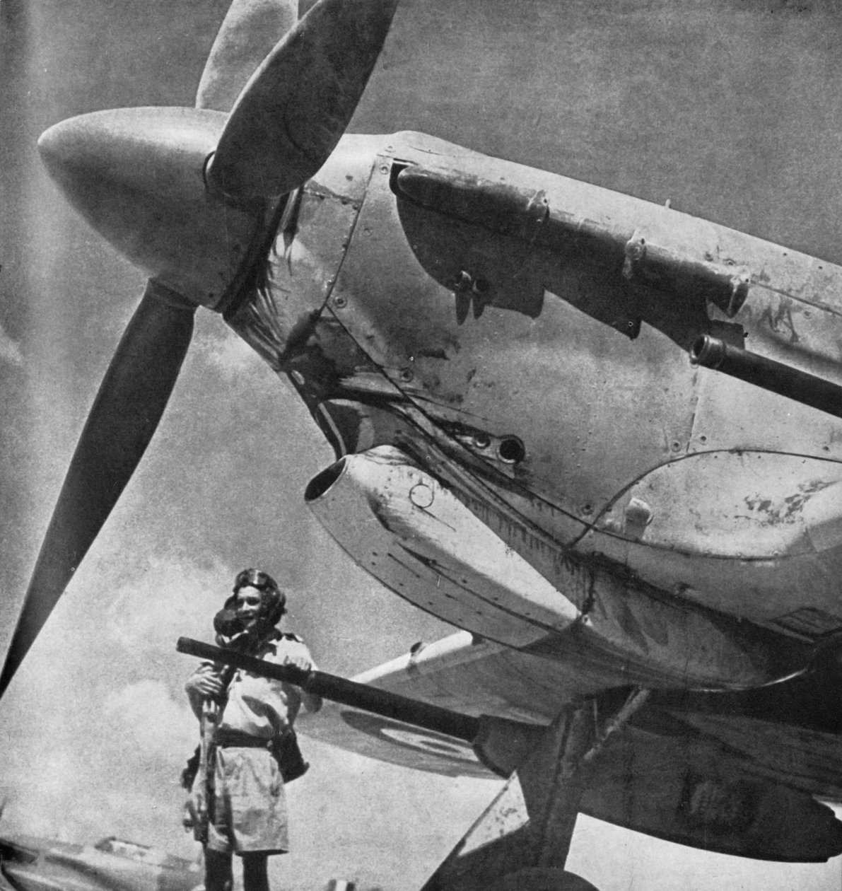 Der Panzerknacker war die zweite neue Waffe, ca. 1942-1943, 1945