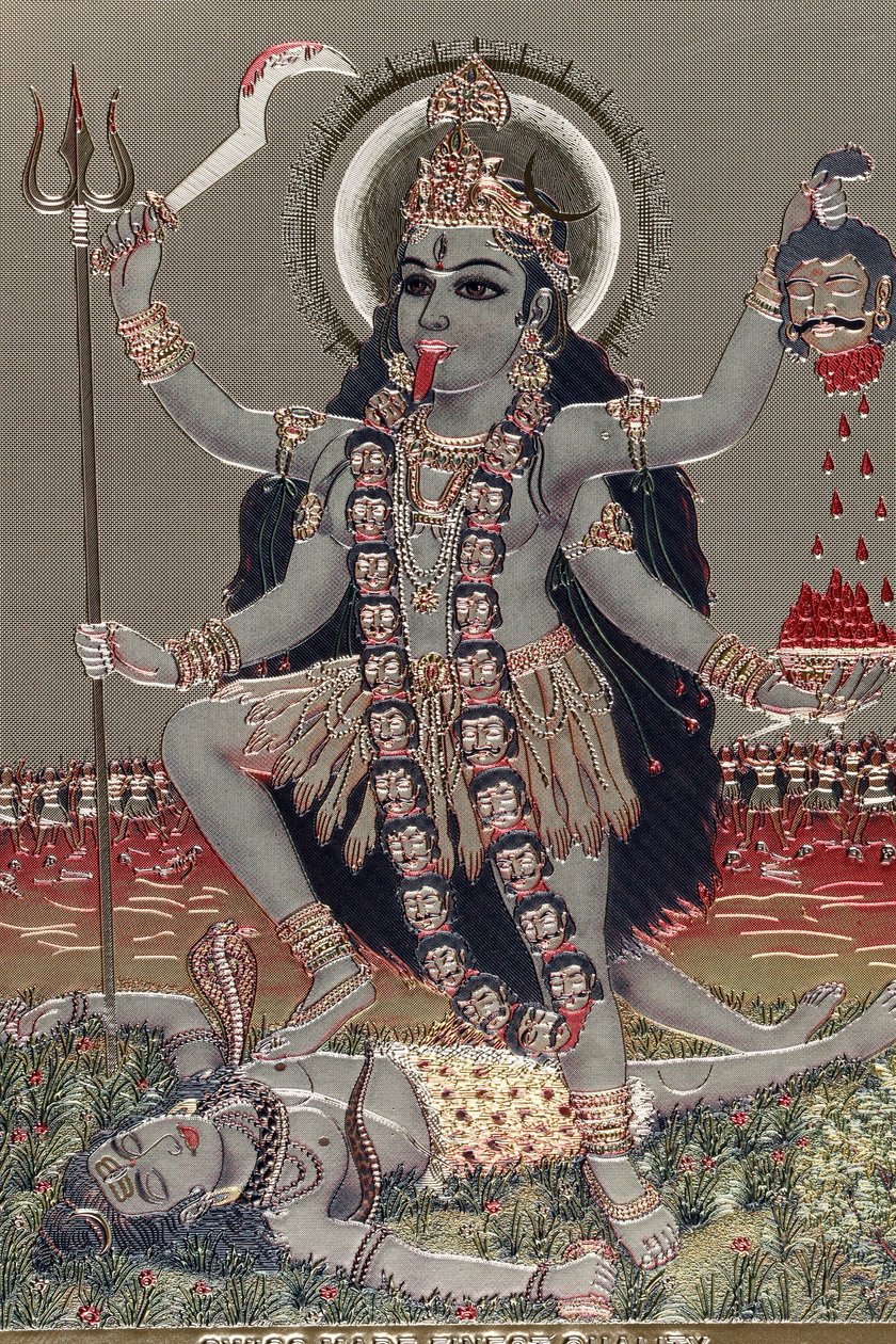 Kali Hindu Goddess Symbolism “In The Shadow Of Kali, Fear