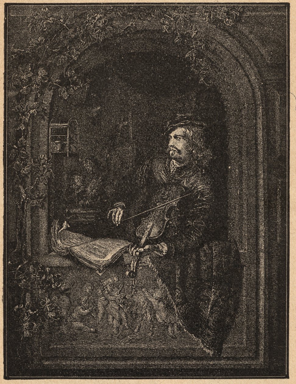 Gerard Dou oder Gerrit Dou oder Dow (1613-1675) niederländischer Maler ...