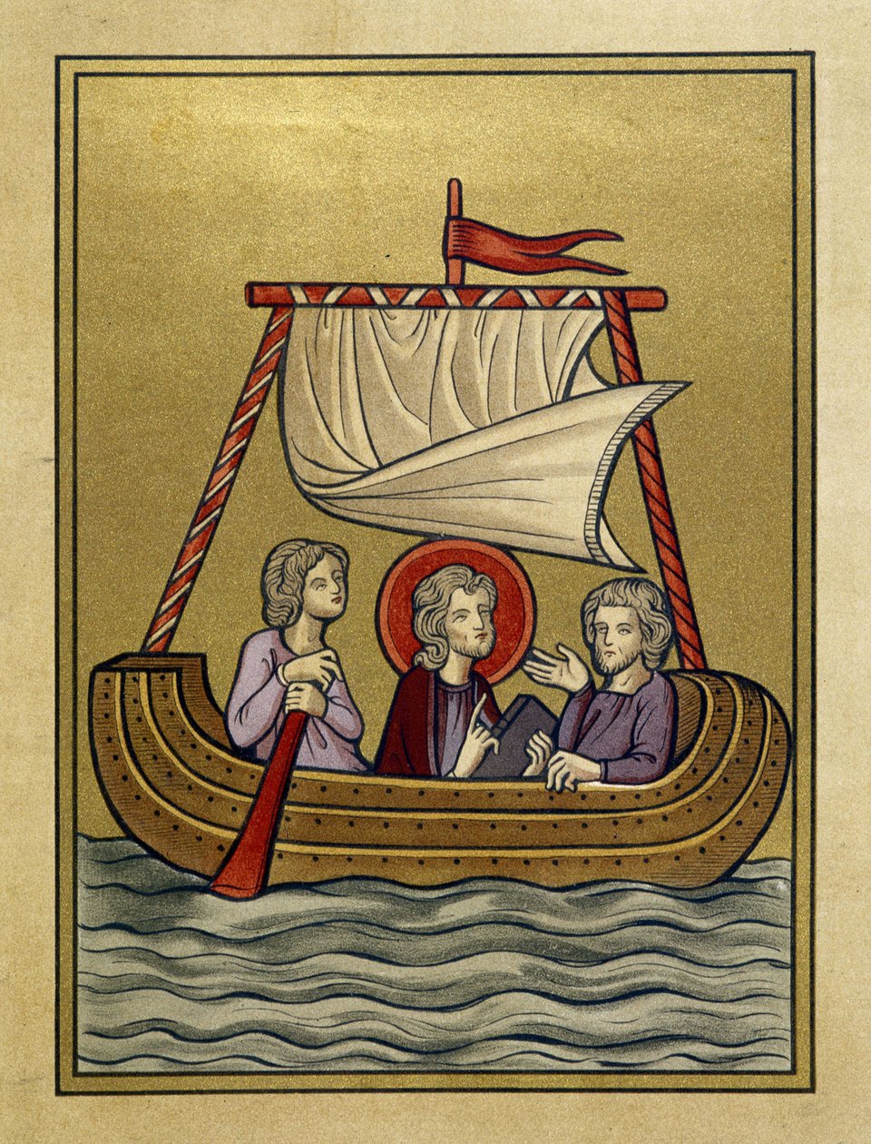 Heiliger Paulus, Heiliger Silvanus (oder Silas) und Heiliger Timotheus ...