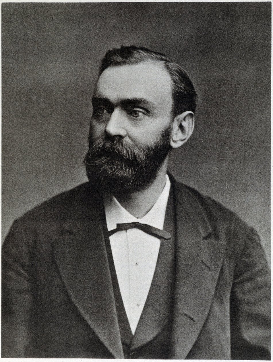 Alfred Nobel im Alter von 50 - Fotografie