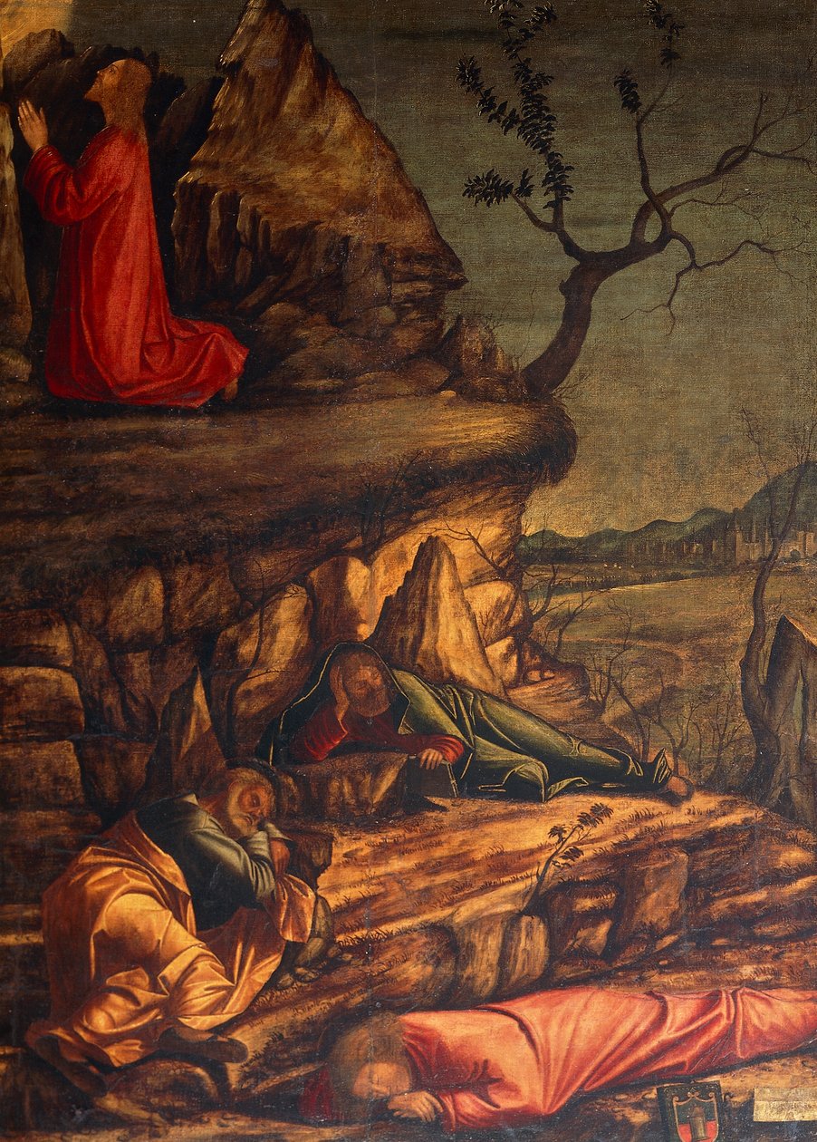Jesus im Garten Gethsemane oder Gebet im Garten