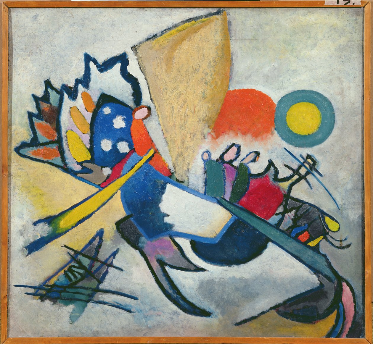 Improvisation 209 von Wassily Kandinsky: Kunstdruck kaufen