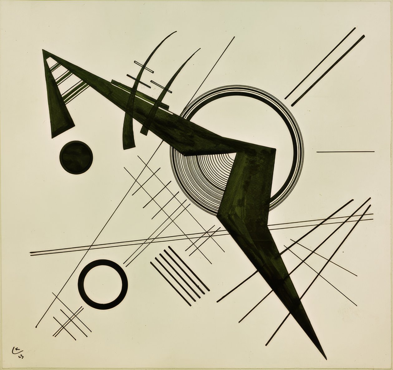 Komposition von Wassily Kandinsky: hochwertiger Kunstdruck